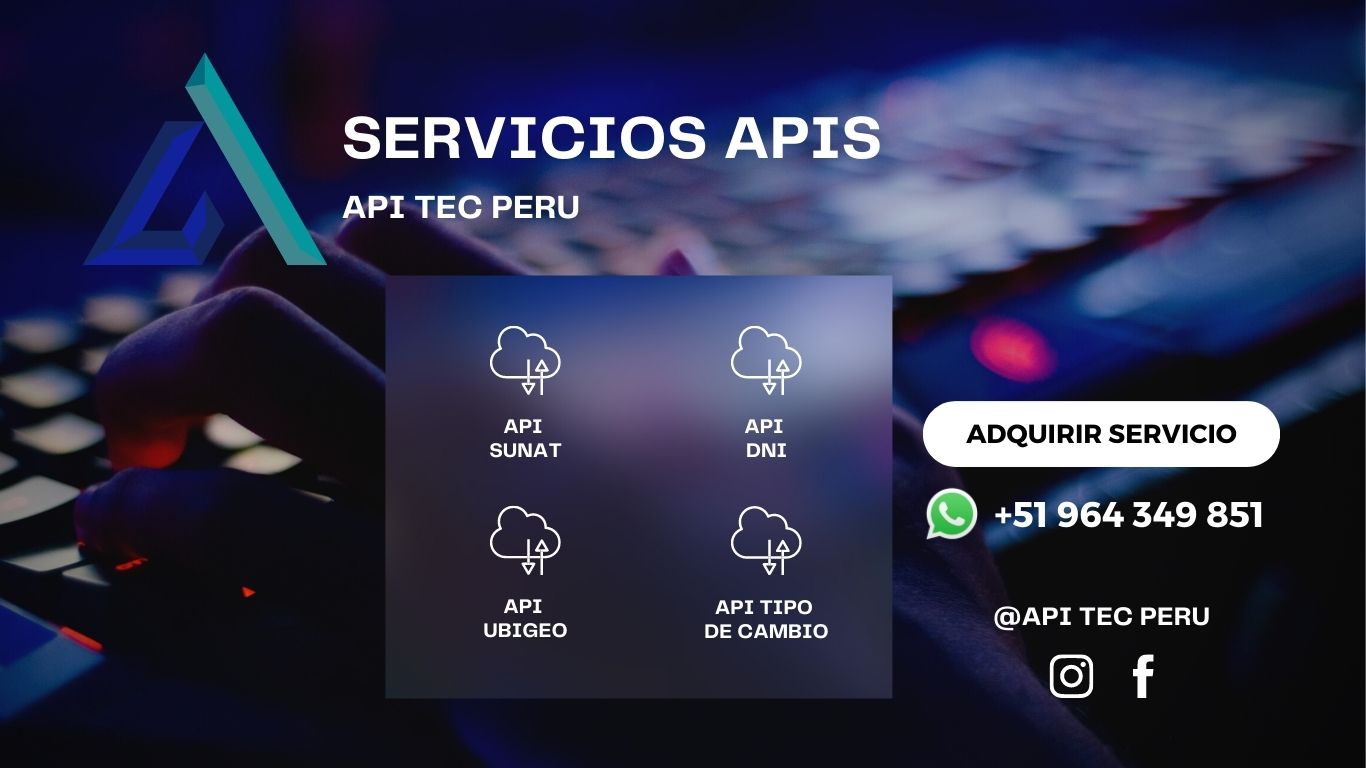 Api Tec Perú | VR Solutions Tec